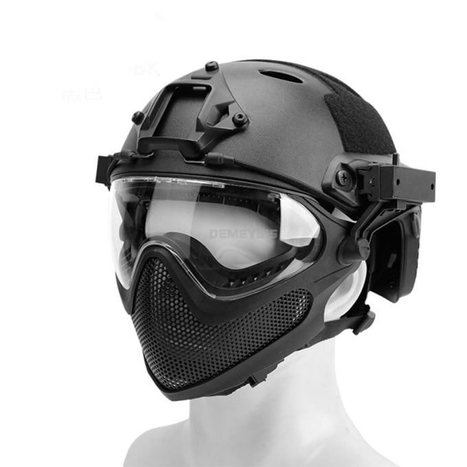 Casque militaire protection complète • The Militaire