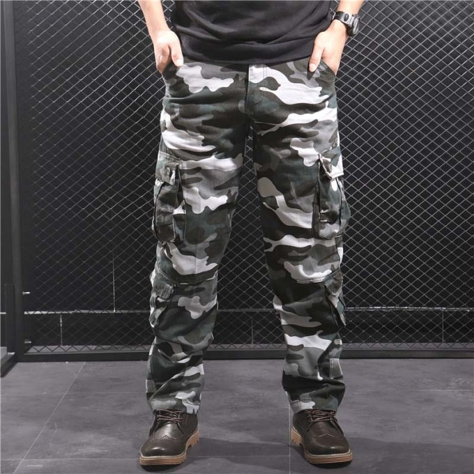 Treillis militaire homme à poches multiples • The Militaire