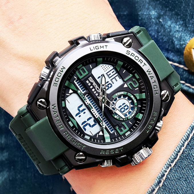 Montre militaire étanche et antichoc à cadran digital • The Militaire