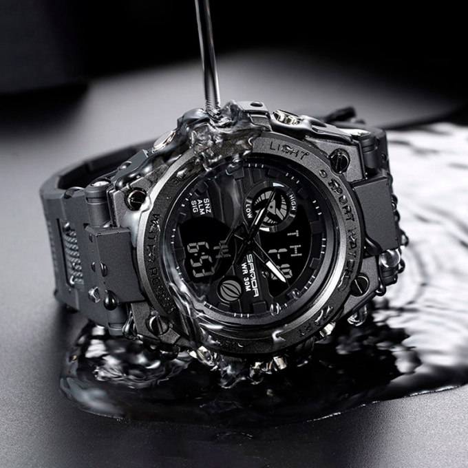 Montre militaire étanche et antichoc à cadran sport • The Militaire